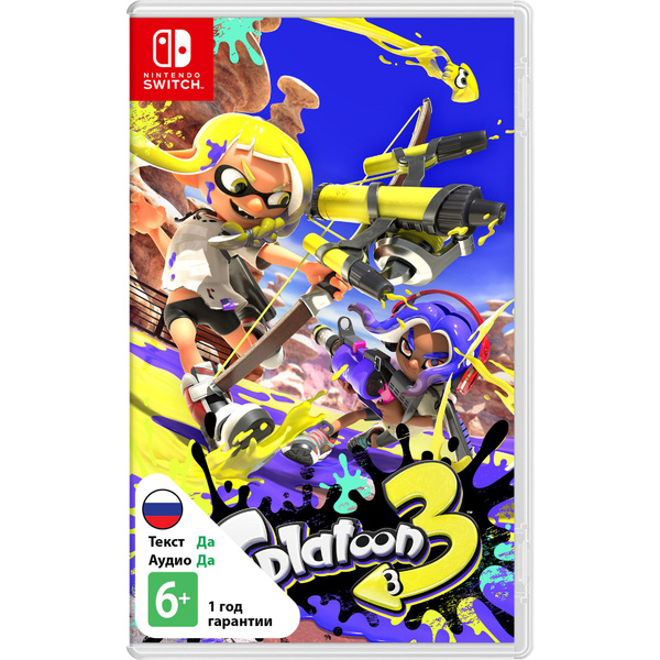 Игра Splatoon 3 (Nintendo Switch, Русская версия) купить по низкой цене ... Игра Splatoon 3 (Nintendo Switch, Русская версия) купить по низкой цене ...