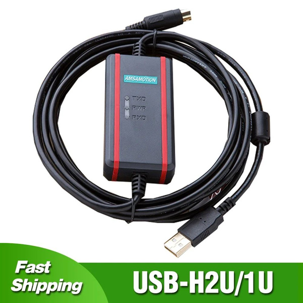 Характеристики USB-H2U для кабеля программирования ПЛК серии Inovance H0U H1U H2U серии U с ...
