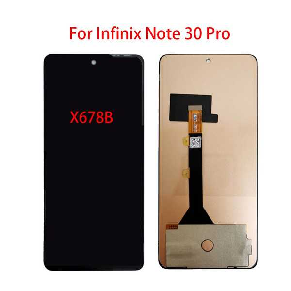 TFT Дисплей на Infinix Note 30 Pro X678B в сборе с тачскрином Черны ...