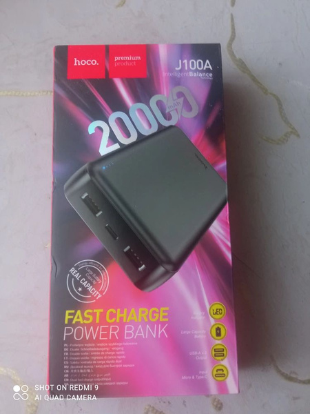 Внешний аккумулятор (Power Bank) hoco j100a - купить по выгодным ценам в интернет-магазине OZON ...