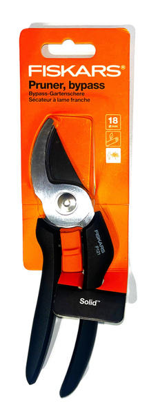 Секатор плоскостной FISKARS Solid P121 (1057160) купить на OZON по низкой цене (1700588264)