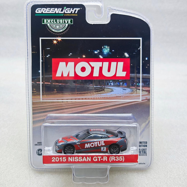 Машинка GreenLight 1/64 2015 Nissan GTR R35 Motul Die-cast Alloy Car ...