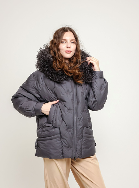 Пуховик Mishele - купить с доставкой по выгодным ценам в интернет-магазине OZON (1708670663)