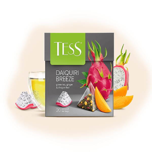 Чай в пирамидках зелёный Tess Daiquiri Breeze (Дайкири Бриз) 20 пак ...