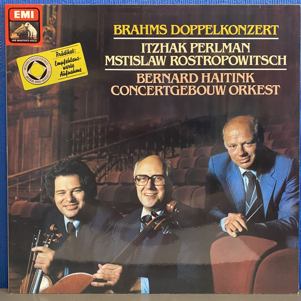 Brahms. Itzhak Perlman, Mstislaw Rostropowitsch. Bernard Haitink ...
