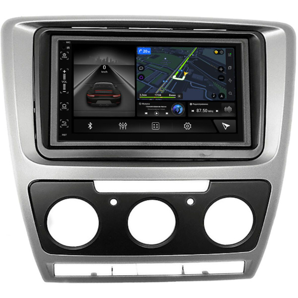 Магнитола в штатное место 2 din Skoda Octavia A5 2004-2013 (с ...