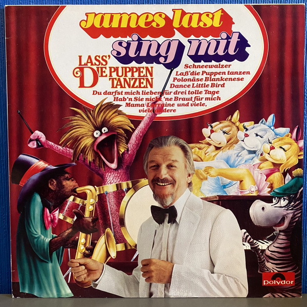 James Last. Sing Mit 9. Lass' Die Puppen Tanzen. NM ПЕРВЫЙ ПРЕСС! 1982 LP Виниловая пластинка ...