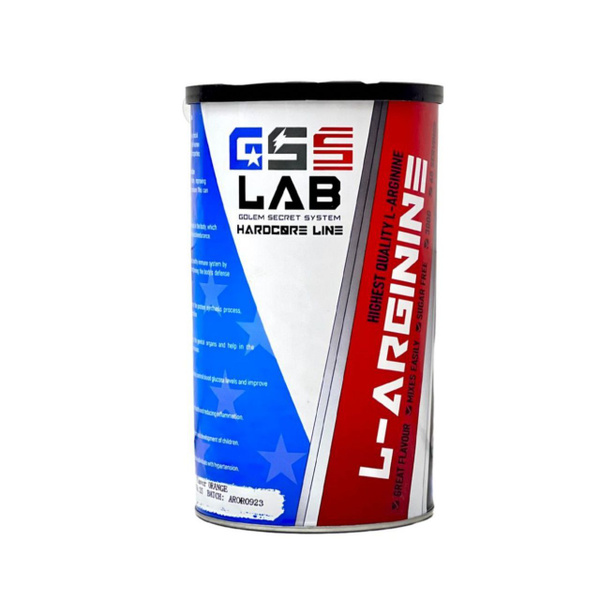 Аминокислота L-Arginine (GSS Lab); L-Аргинин 60 порций купить на OZON по низкой цене (1723872278)