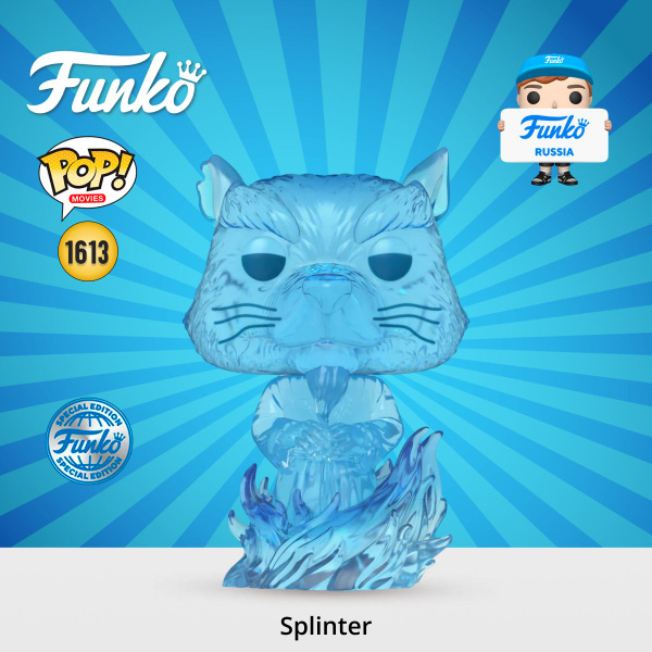 Фигурка Funko POP! Movies TMNT Spirit Splinter (TRL) (Exc) (1613) 78652 ...