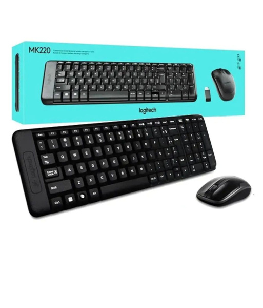 Клавиатура и мышь Logitech MK220 ( 920-003236 купить по выгодной цене в ...