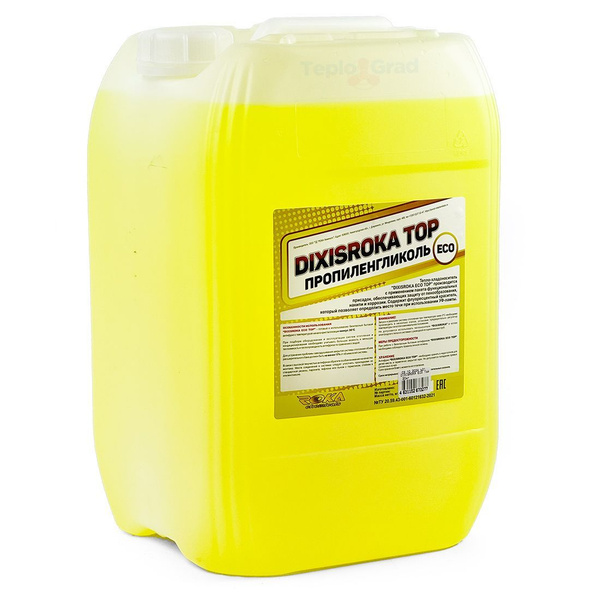 Теплоноситель DIXIS ROKA TOP (Eco) 20 кг на основе пропиленгликоля купить на OZON по низкой цене ...