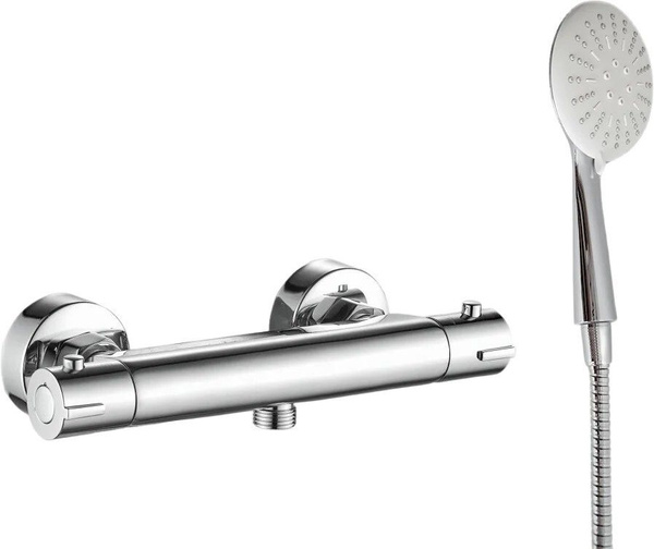 Смеситель Haiba HB20809 с термостатом, для душа купить на OZON по низкой цене (1772469368)