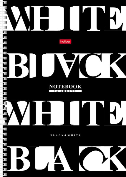 Набор тетрадей Hatber 2 штуки/2 дизайна 96 листов, формата А4, в клетку, перфорация, на гребне ...
