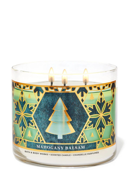Свеча ароматическая Bath and Body Works "Ягоды можжевельника, свежий ...