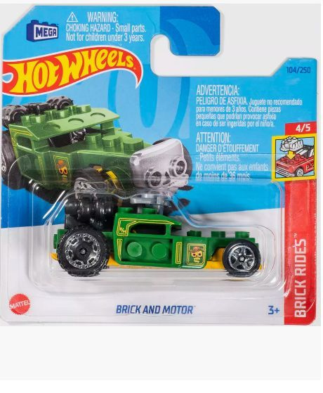 Машинка Hot Wheels Brick And Motor / HW BRICK RIDERS / Хот Вилс купить ...