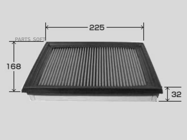 Фильтр воздушный VIC AN222V купить на OZON по низкой цене (1746323074)