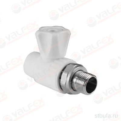 ППРС (полипропилен) Кран шаровой для радиатора D25*3/4 прямой. Valfex (10/50) купить на OZON по ...