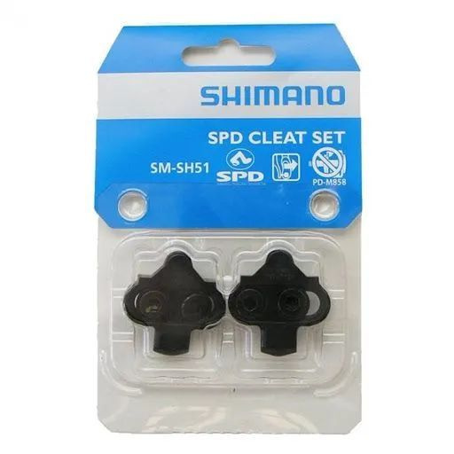 Шипы для велотуфель Shimano SM-SH51, SPD Cleat Set купить на OZON по ...
