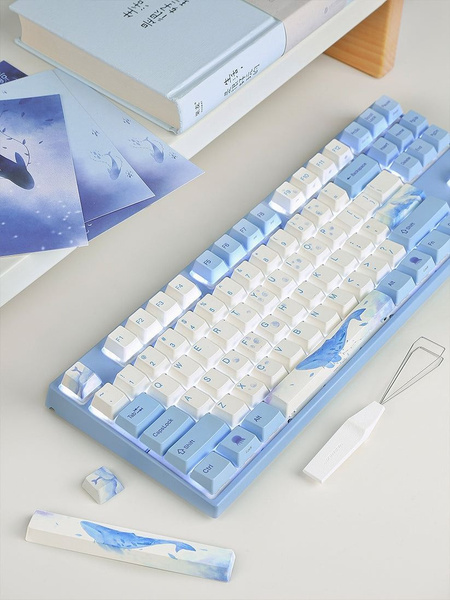 Varmilo VPM108 White Chang'e Varmilo EC V2 Daisy, клавиатура игровая ...