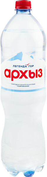 Вода ЛЕГЕНДА ГОР АРХЫЗ минеральная природная питьевая столовая ...