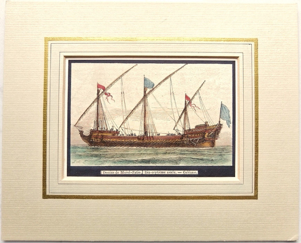 Гравюра 7. Корабли, Франция 1851 год. купить на OZON по низкой цене (1775837804)