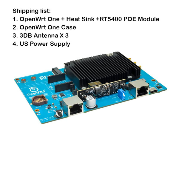 Banana Pi OpenWrt на базе MediaTek MT7981B, 1 ГБ DDR4, 256 МБ SPI NAND ...