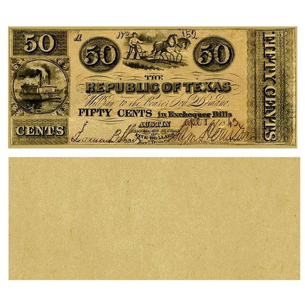 Характеристики 50 центов 1843 США, Техас, копия подробное описание товара. Интернет-магазин OZON ...