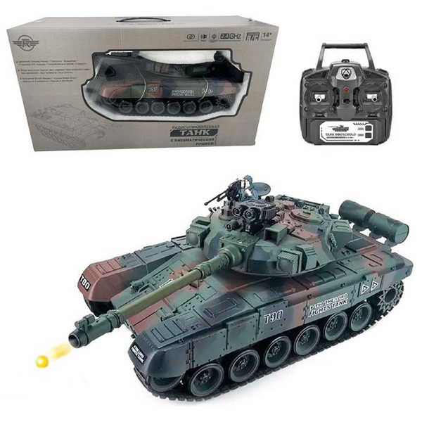 Танк радиоуправляемый Т90 ZY021-818 купить на OZON по низкой цене ...