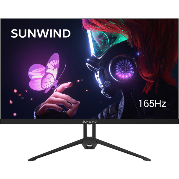 SUNWIND 27" Монитор SUN-M27BA107, черный купить на OZON по низкой цене (1782218439)