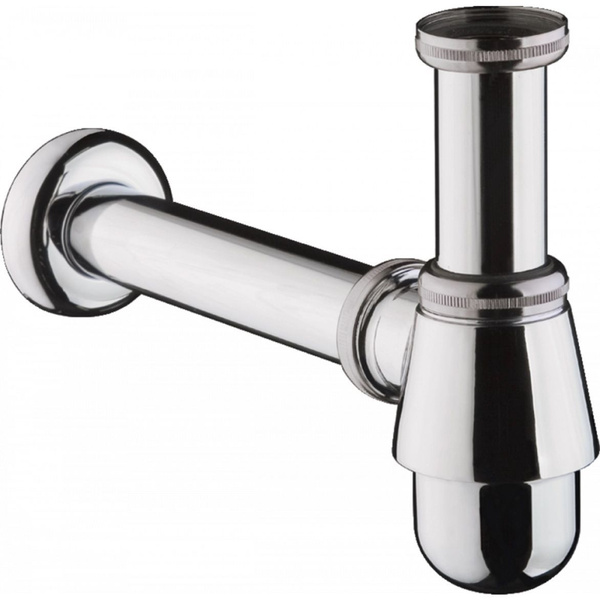 Сифон бутылочный для раковины hansgrohe 52053000, хром купить на OZON ...