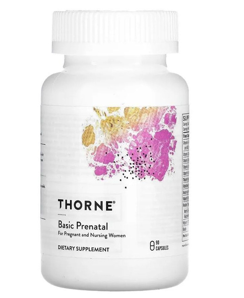 Thorne Research, Basic Prenatal, торн пренатал, пищевая добавка купить на OZON по низкой цене ...