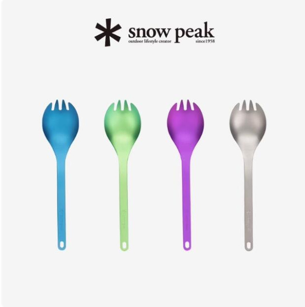 snow peak Japan Вилка-ложка купить на OZON по низкой цене (2013878101)