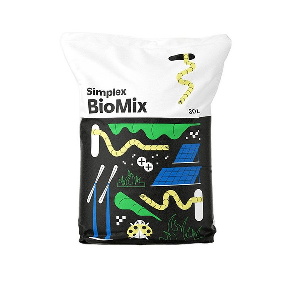 Simplex BioMix 30 л Органический субстрат почвосмесь купить c доставкой на OZON по низкой цене ...