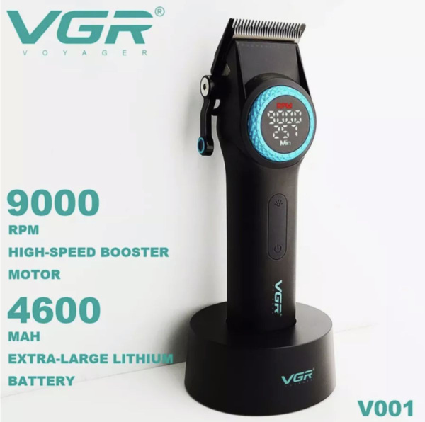 VGR Машинка для стрижки V-001, черный купить на OZON по низкой цене ...