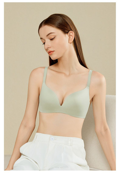 Бюстгальтер Женский Felina, размер 80B светло-зеленый Полиэстер Повседневный купить c доставкой ...