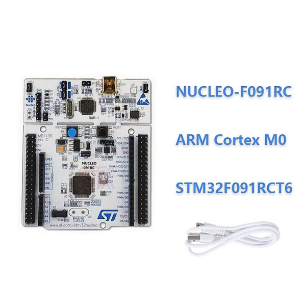 Модуль разработки NUCLEO-F091RC STM32F091RCT6 купить на OZON по низкой цене (1926441729)