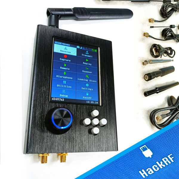 ПРИЕМНИК HackRF one + Portapack H2 Kit-4 динамик 2W с набором антенн ...