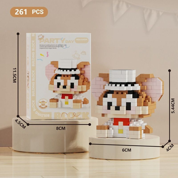 Конструктор Micro Mekansm K236 Мышка Джери , 261 деталь купить на OZON ...