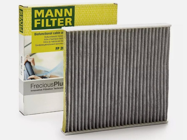 MANN FILTER Фильтр салонный Противоаллергенный антибактериальный арт ...