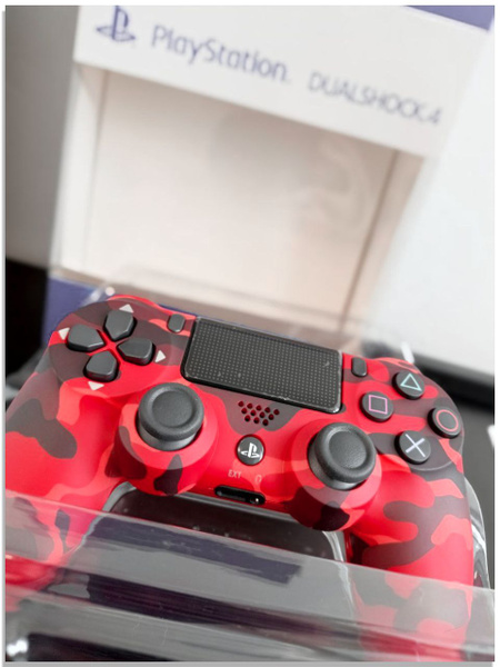 Геймпад Dualshock, Bluetooth, Проводной, красный купить на OZON по ...