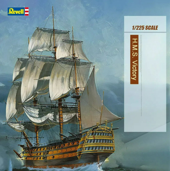 Revell 05408 1 / 225 H.M.S. Victory Пластиковый сборочный макет ...