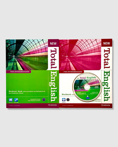 New Total English Pre-intermediate A2-B1 (Student's book + Workbook ...