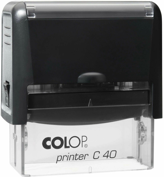 Colop Printer C40 чёрная 23x59 мм купить на OZON по низкой цене ...