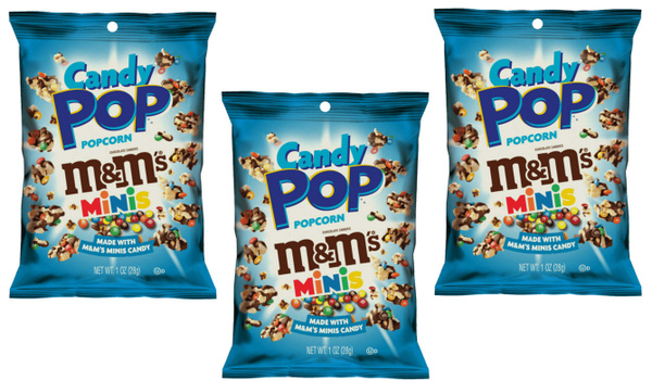 Попкорн Cookie Pop M&M's Mini, 3 шт по 28 г купить на OZON по низкой ...