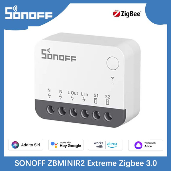 SONOFF Zbminir2 Extreme Zigbee Модуль переключения DIY для умного дома ...