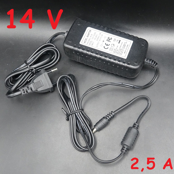 Блок питания , адаптер 14V, 2.5A (35W) 5.5x2.1 мм купить на OZON по ...