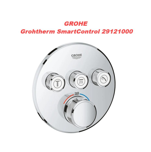 Термостат для ванны и душа (внешняя часть) Grohe Grohtherm SmartControl ...