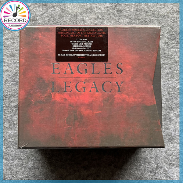 CD Eagles Legacy 12CD+1DVD+1BD Box Set запечатанный совершенно новый ...
