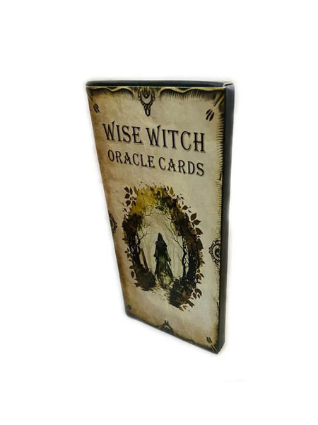 Карты Таро для начинающих,гадание,12*7cm Wise Witch Oracle Cards купить ...