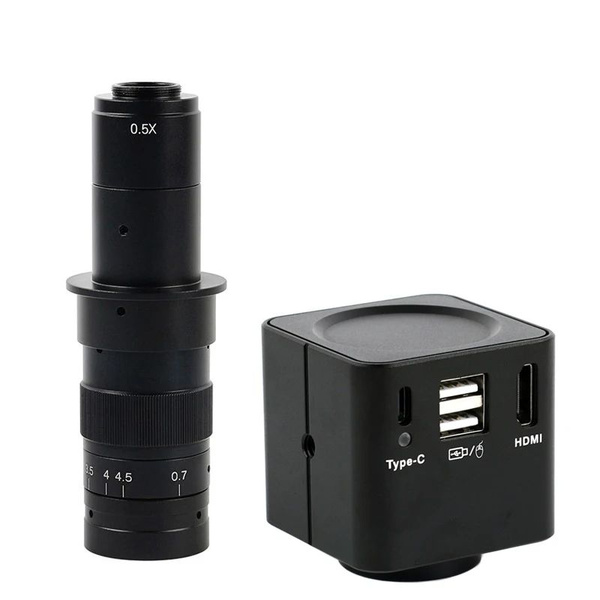 Промышленная камера с видеомикроскопом 1080P, оснащенная Sony IMX307, с ...